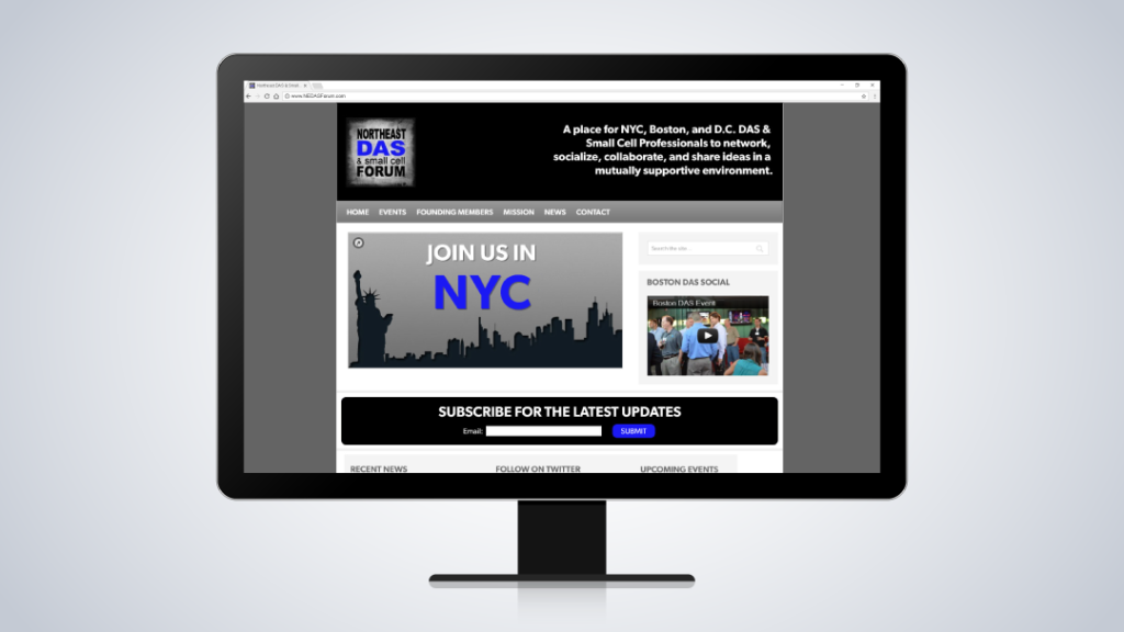Northeast DAS Website • Underwood Creative℠